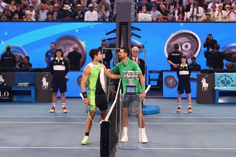 Australian Open, le parole post match. Alcaraz: “Un onore giocare con ...